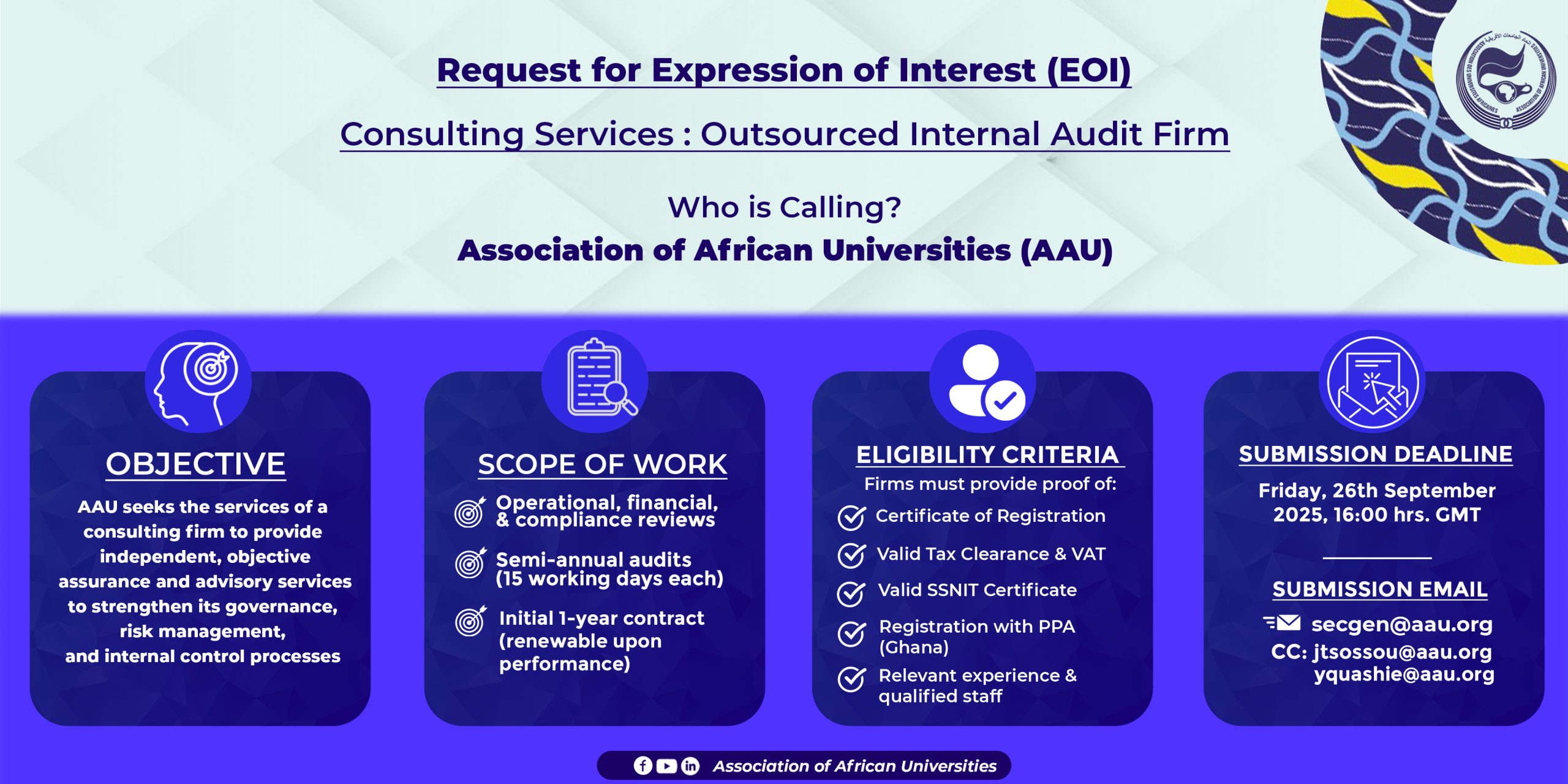 Consulting Services : Outsourced Internal Audit Firm | AAU Blog