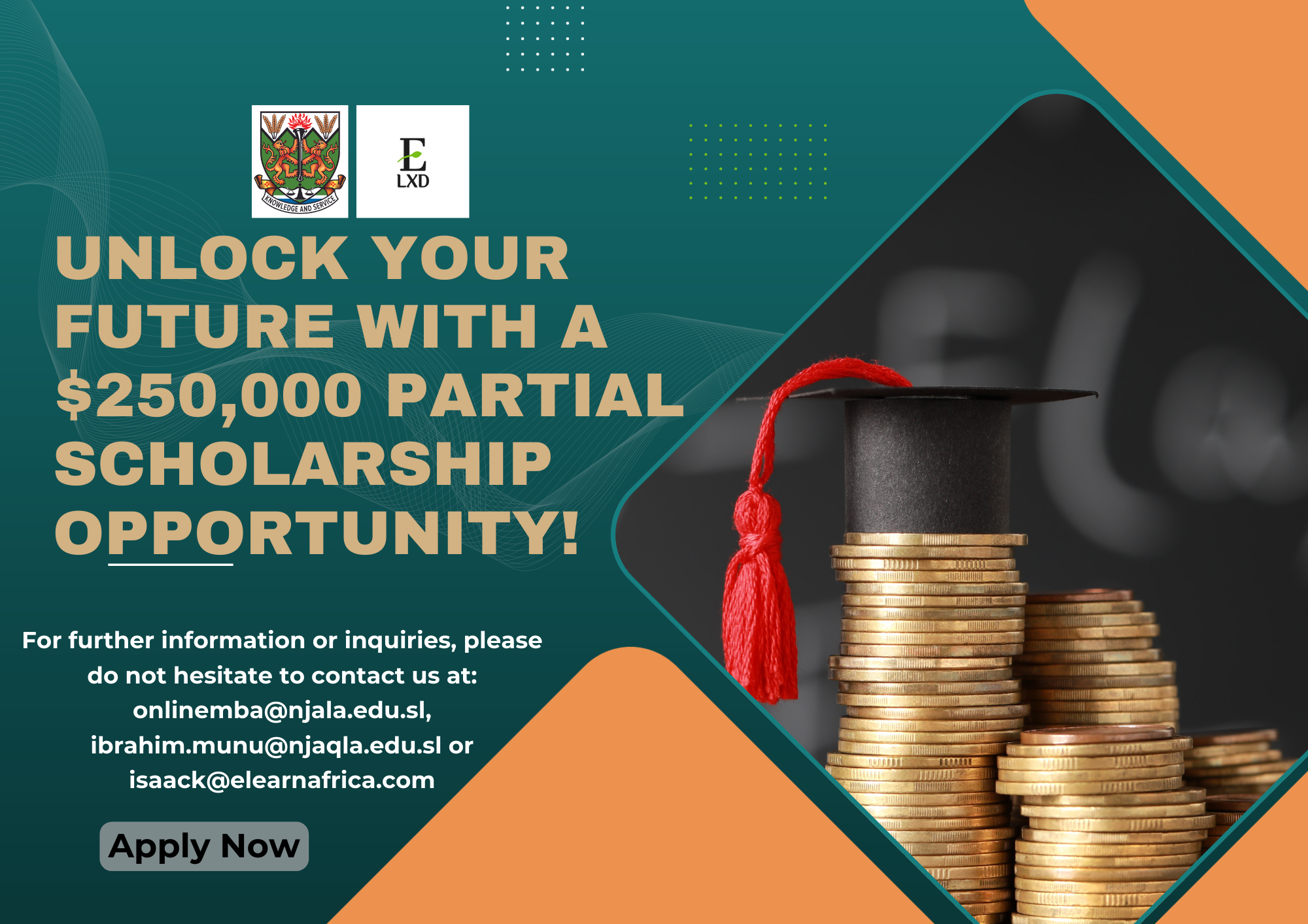 Njala University and eLearnLXD Announce $250,000 Scholarship Fund for ...